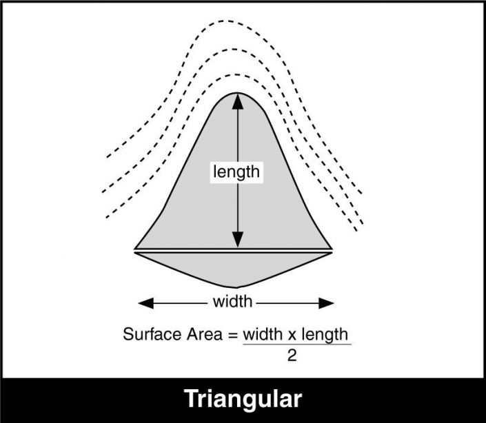 calculate-dam-size-triangular - Coptrol Algae Control